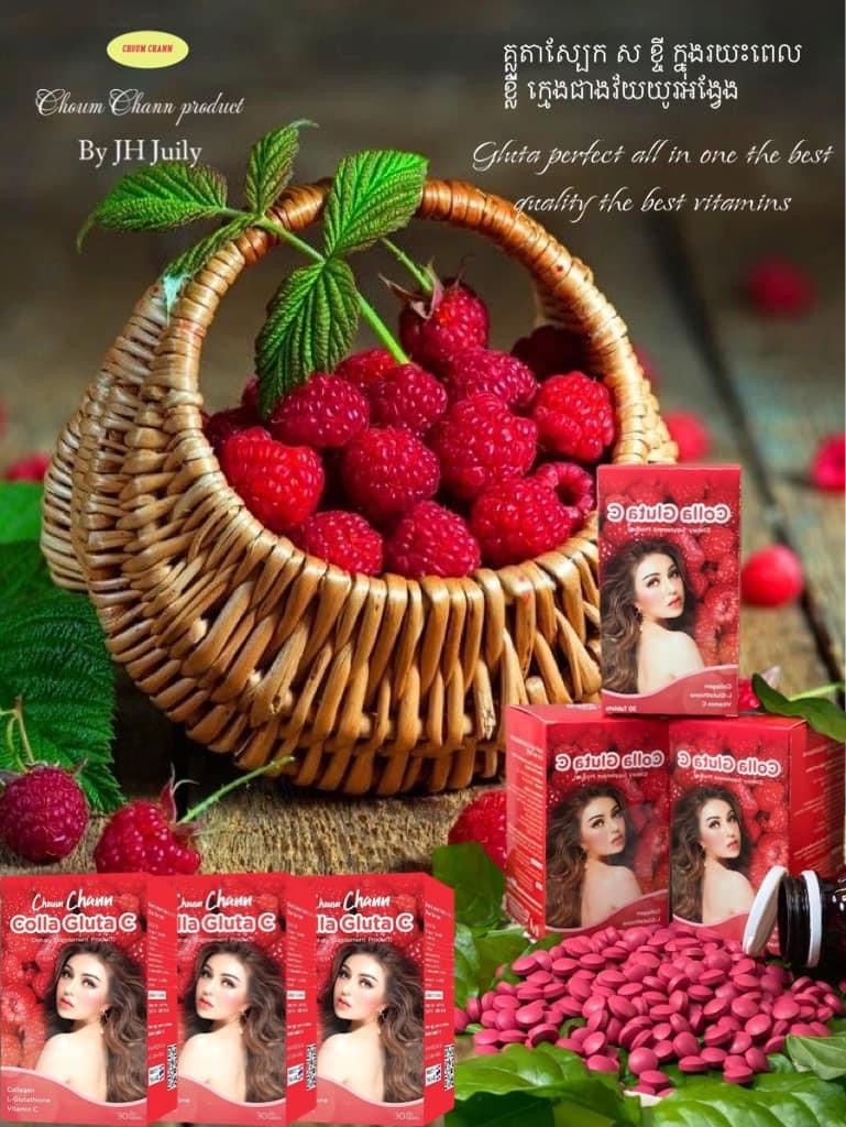 Colla Gluta C vitamins supplement skin whitening