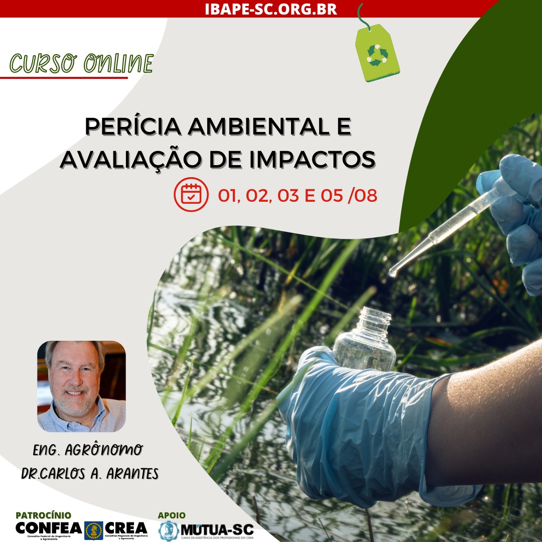 Perícia Ambiental e Avaliação de Impactos 2022 - Instituto Catarine...