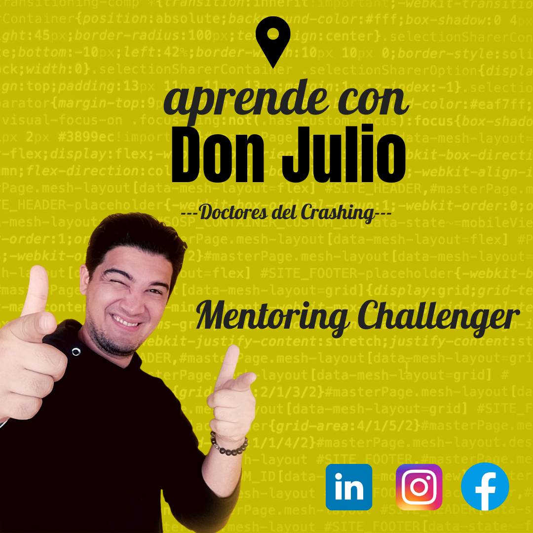 MENTORING CHALLENGER - Don Julio