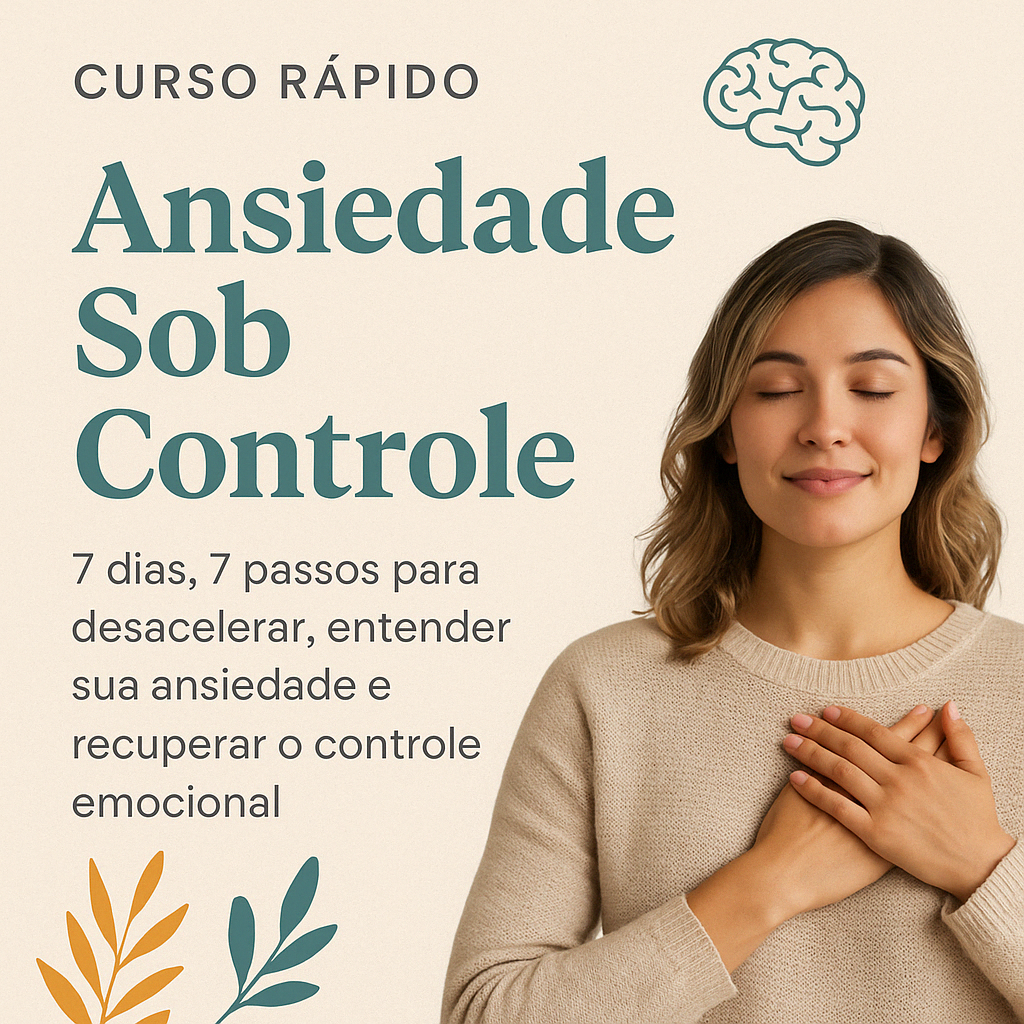 Ansiedade Sob Controle - Eulla Santos | Hotmart