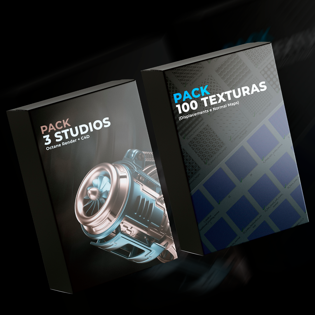 Combo Promocional (Pack 01 + Pack 02) - 3D PRO CLUB | Hotmart