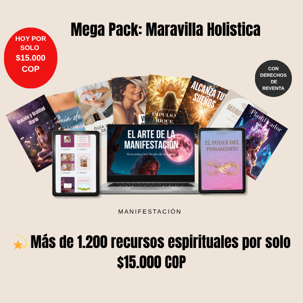 MEGA PACK: MARAVILLA HOLISTICA - Alicia Callejas Gutiérrez | Hotmart