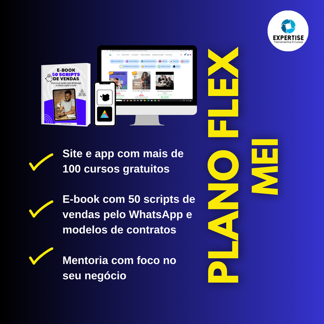 Plano Flex - MEI - Expertise Treinamentos e Cursos | Hotmart