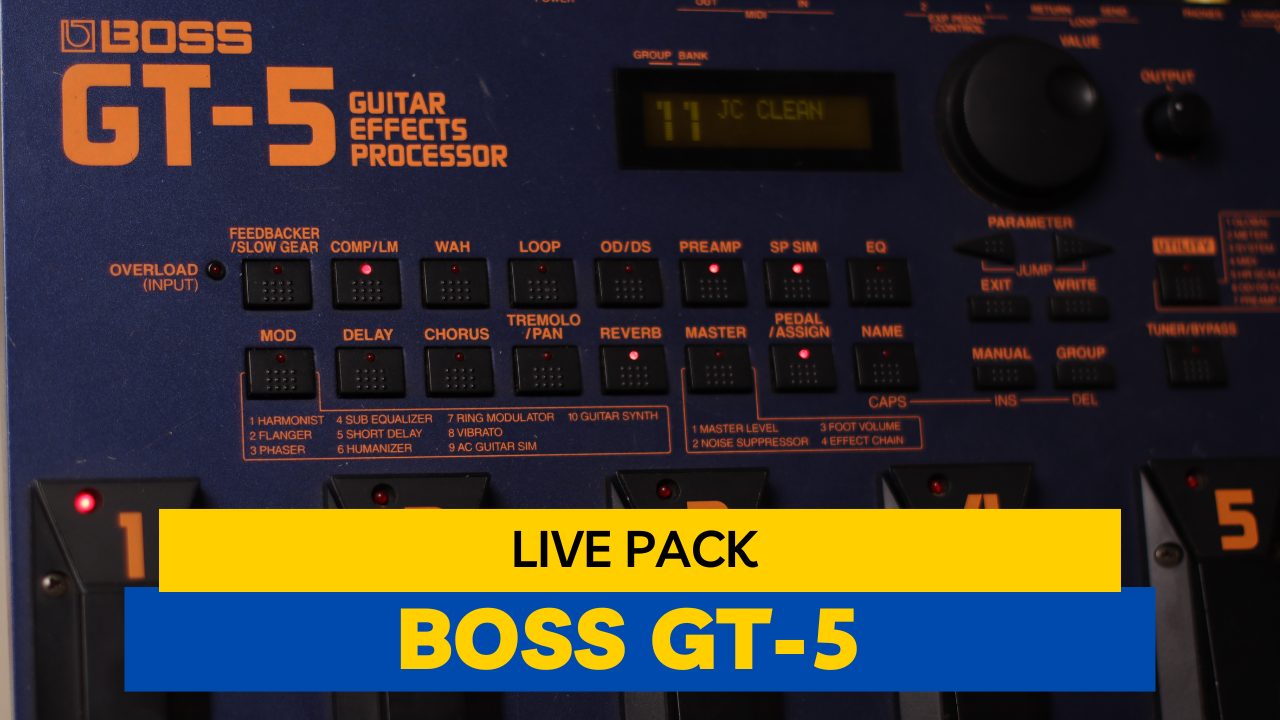 LIVE PACK BOSS GT-5