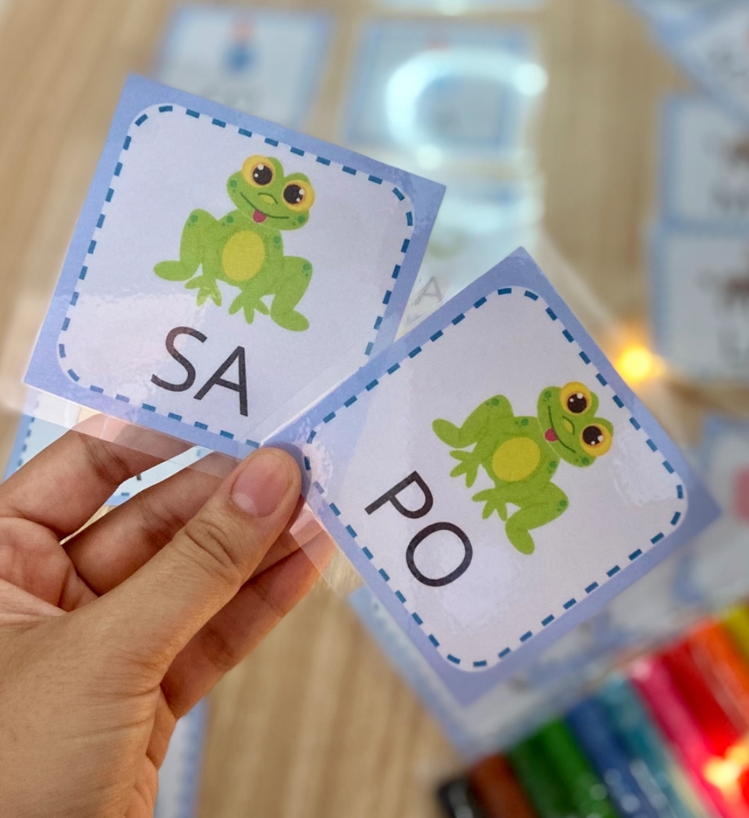 CARDS SILABANDO - LABIRINTO DA EDUCAÇÃO | Hotmart