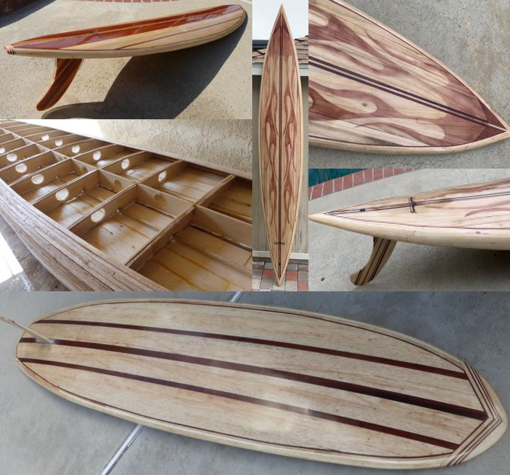 Hollow Wooden Surfboard Building Instructions