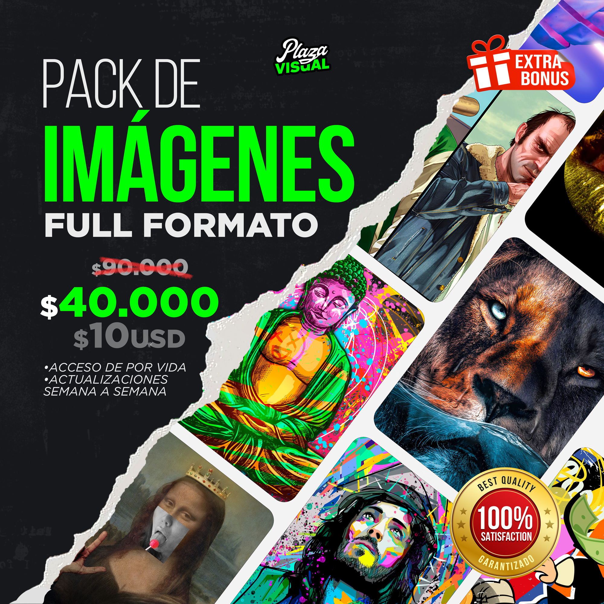 MEGA PACK IMÁGENES Alta Resolución - BONUS TUTORIAL AMPLIACIÓN de r...