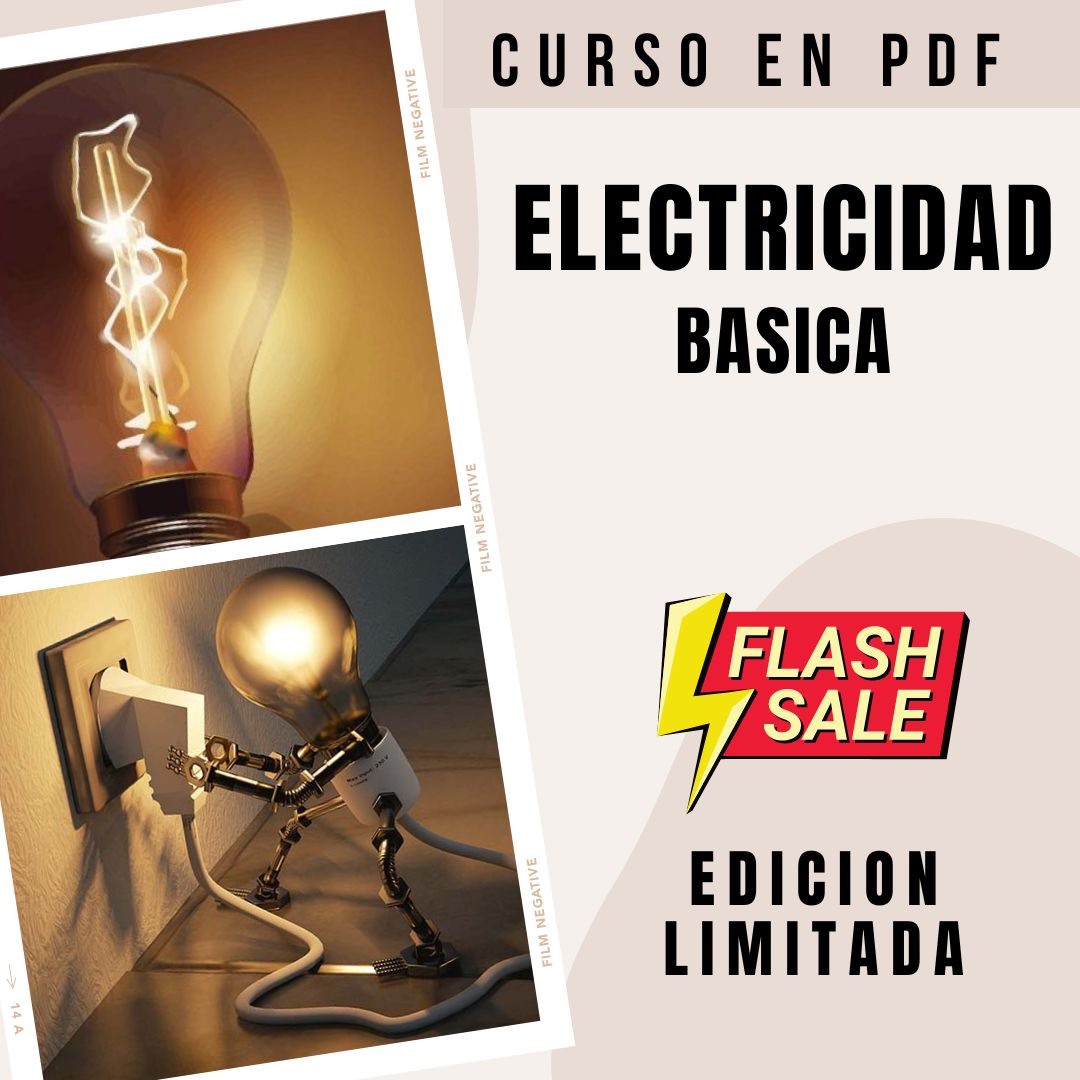 Curso digital de ELECTRICIDAD BÁSICA | + de 140 Hojas en PDF - max...