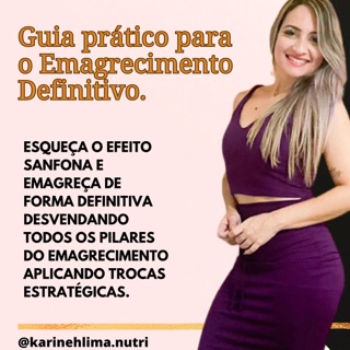 Guia para o emagrecimento definitivo - Karine lima | Hotmart