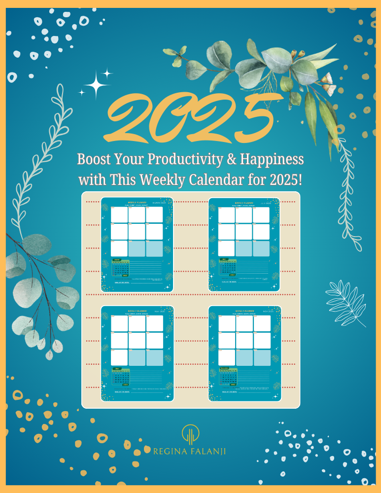 Motivational & Weekly Calendar 2025