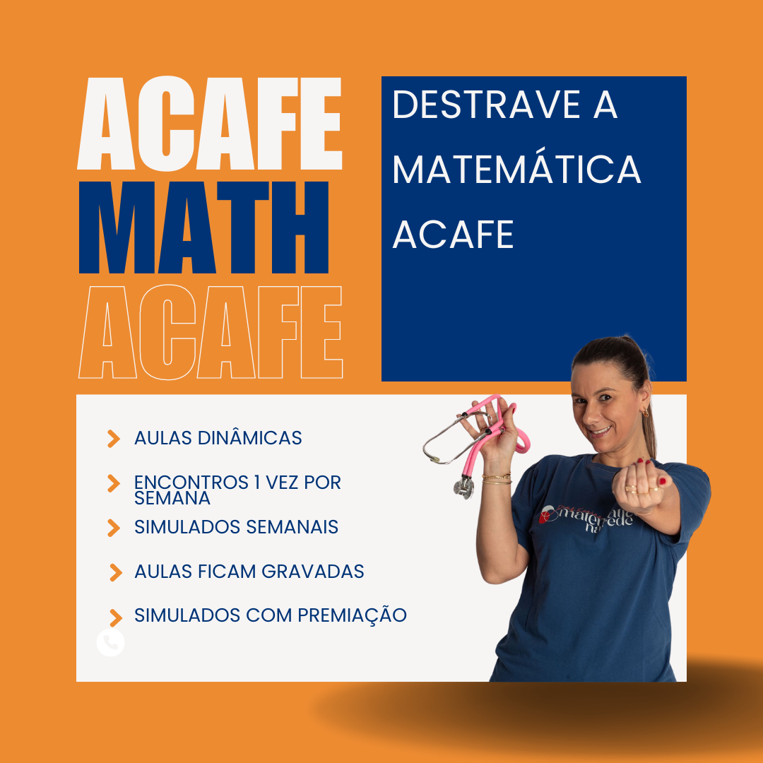 Destrave a Matemática da ACAFE - Karine Costa Lopes | Hotmart