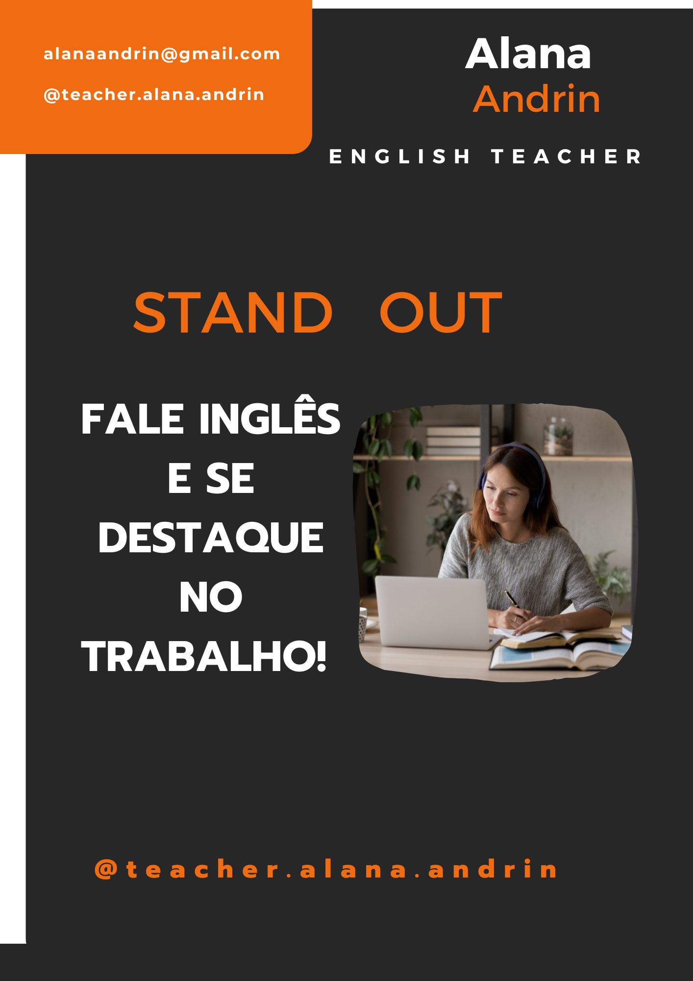 STAND OUT- Se destaque falando inglês no trabalho. - Alana Cristin...