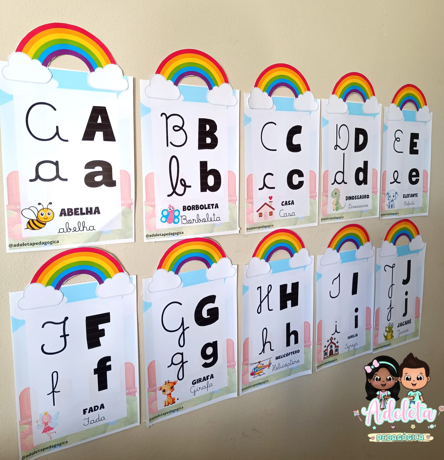 Alfabeto 4 tipos de letra - Mara Rita Souza | Hotmart