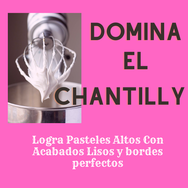 Domina el Chantilly Logra Pasteles altos con Acabados Lisos y Borde...