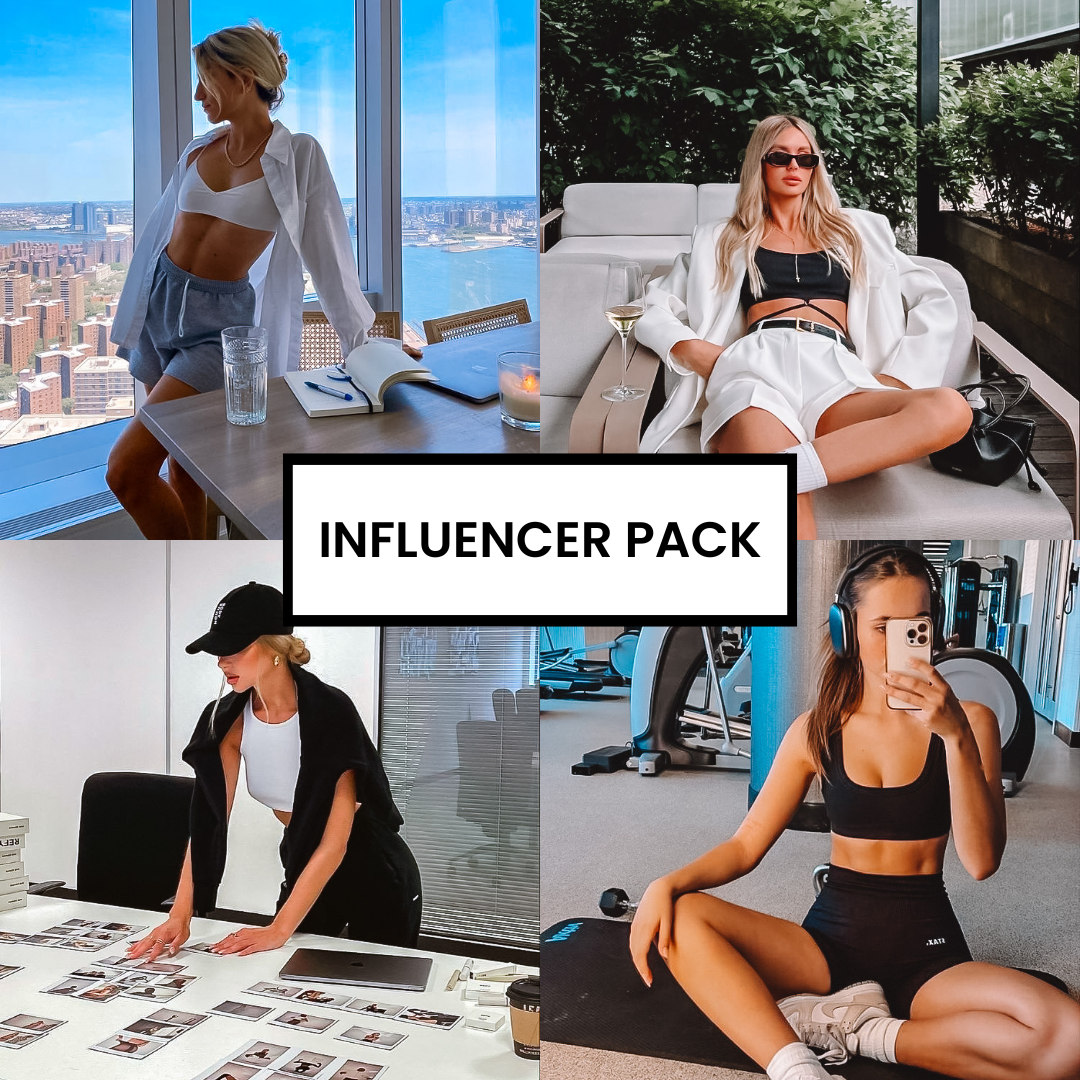 Influencer Pack | by Bianca Presets
