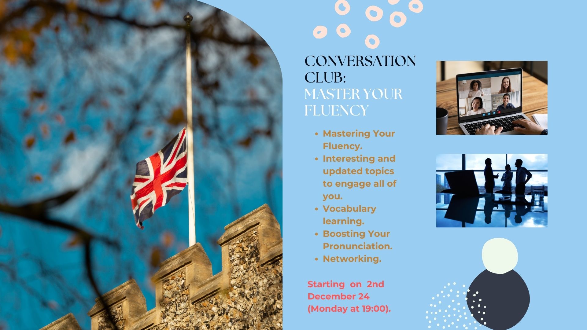 Conversation Club: MASTER YOUR FLUENCY