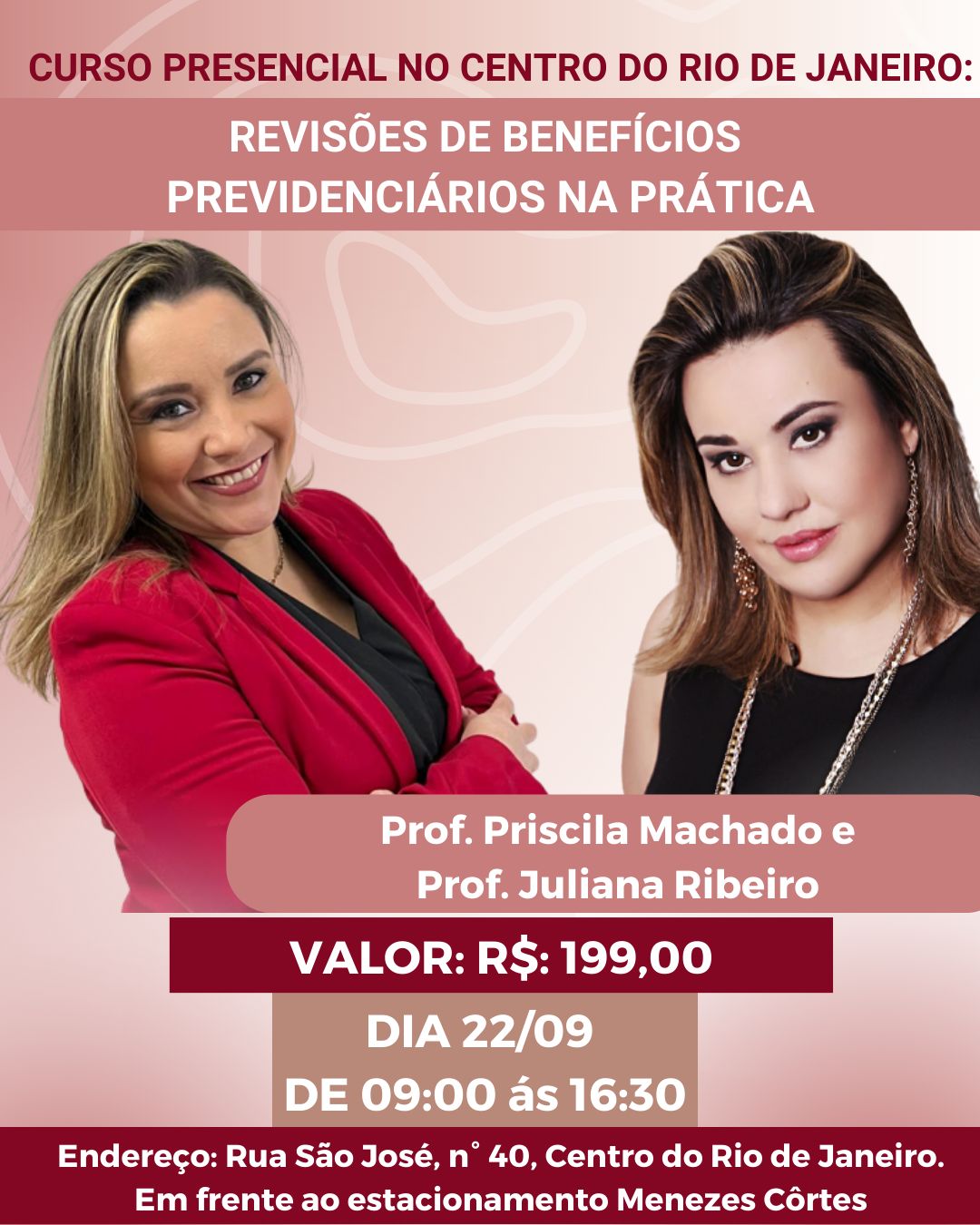 CURSO DE REVISÕES DE BENEFÍCIOS PREVIDENCIÁRIOS - Com Prof. Juliana...