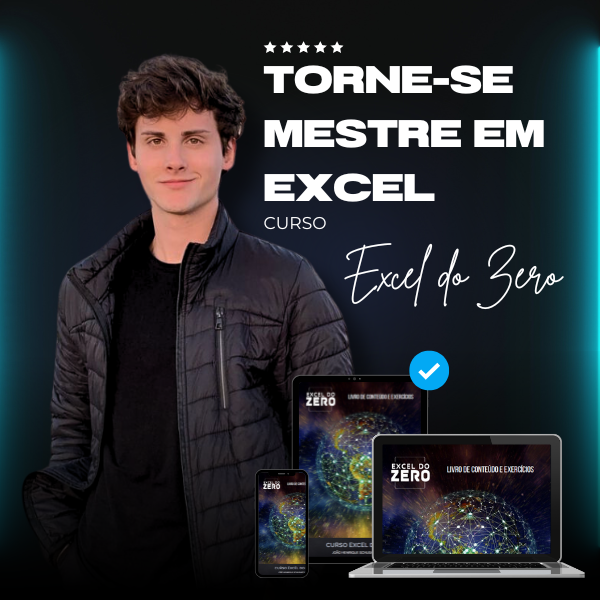 Livro do Curso Excel do Zero - Aprenda tudo sobre Microsoft Excel!