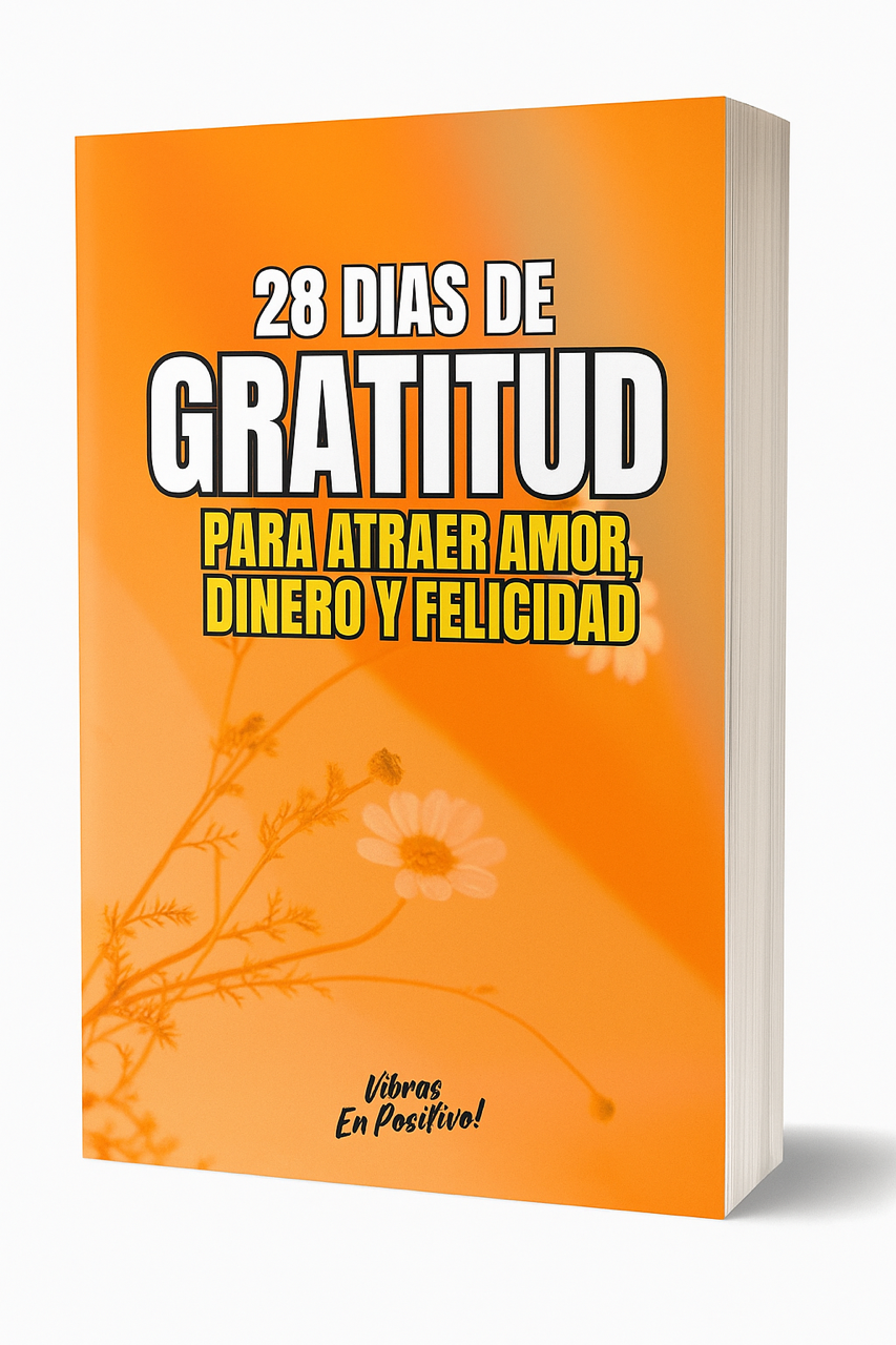28 DIAS DE GRATITUD PARA ATRAER AMOR, DINERO Y FELICIDAD | Hotmart