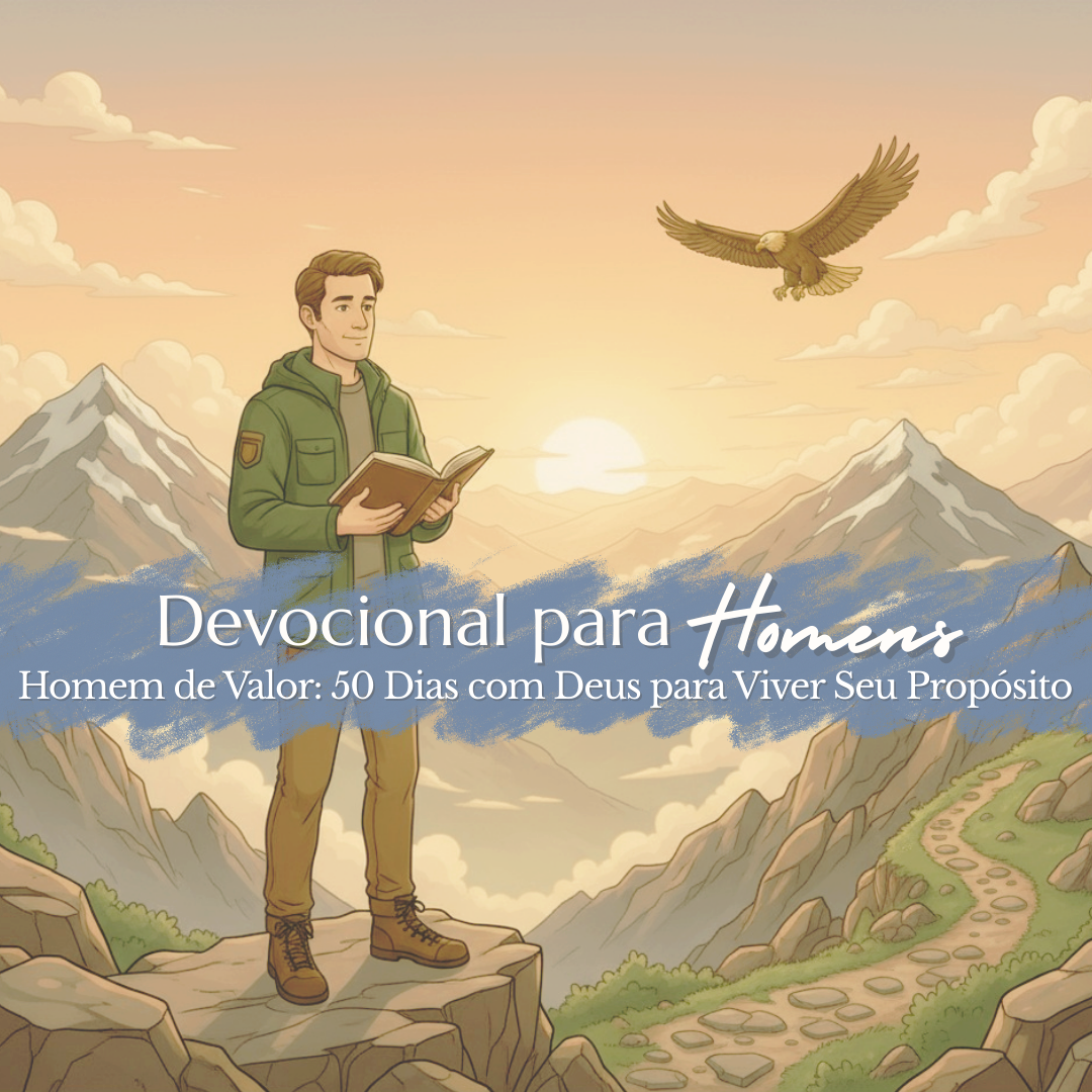 Devocional para Homens - "Homem de Valor: 50 Dias com Deus para Viv...