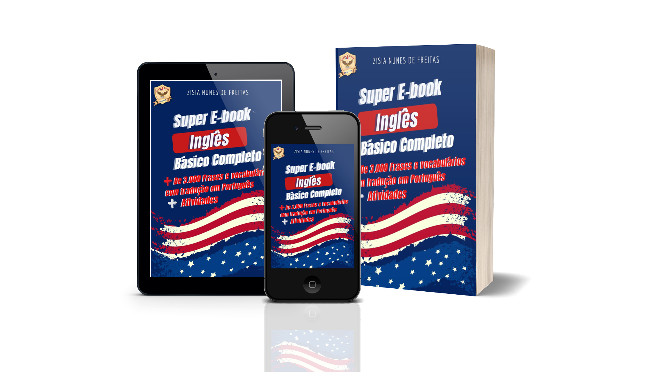 Super E-book Inglês Básico Completo - Zisia Nunes | Hotmart