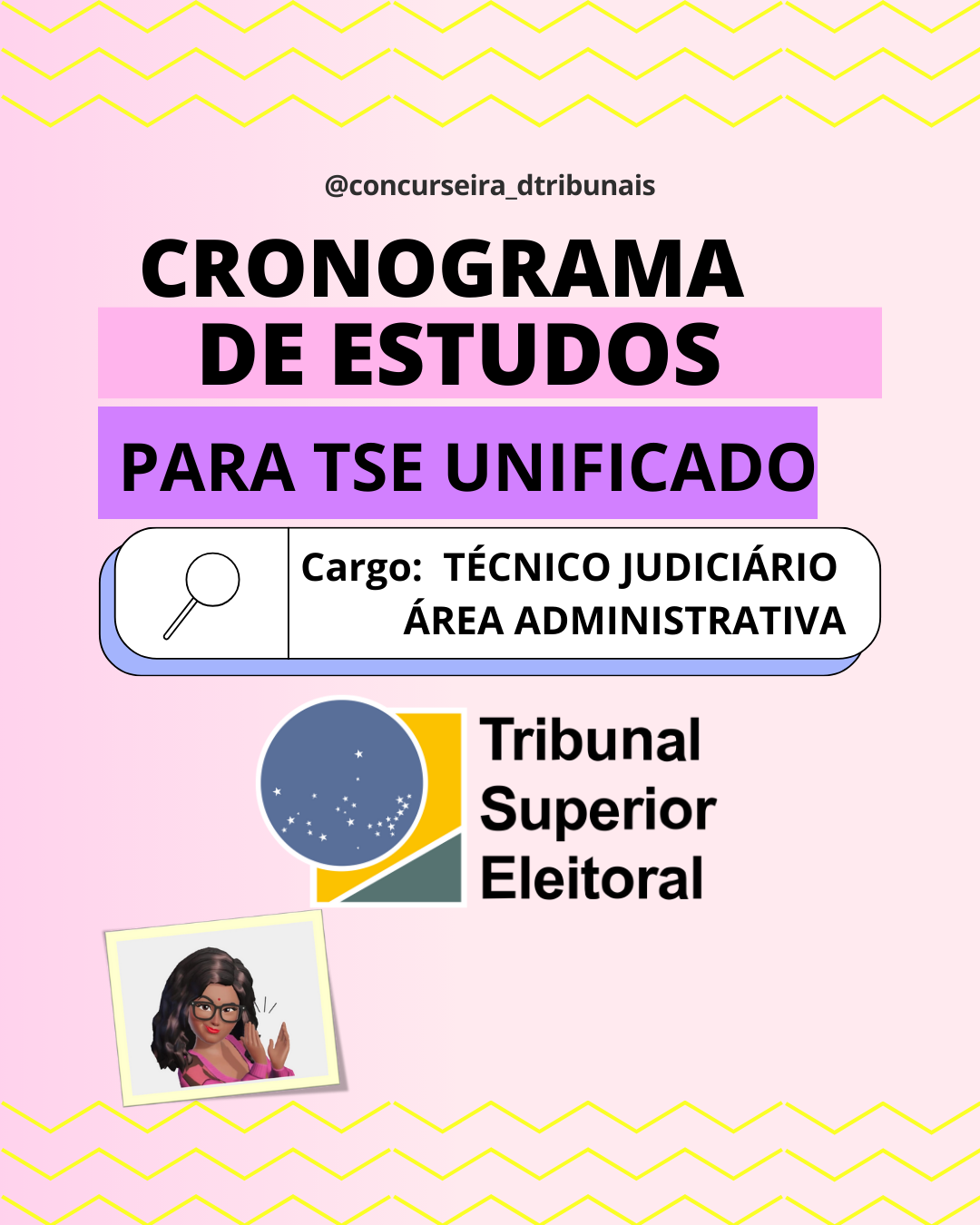 CRONOGRAMA TJAA TRE 30 DIAS + DIAS EXTRAS PARA AJAJ - Taynara A Leo...