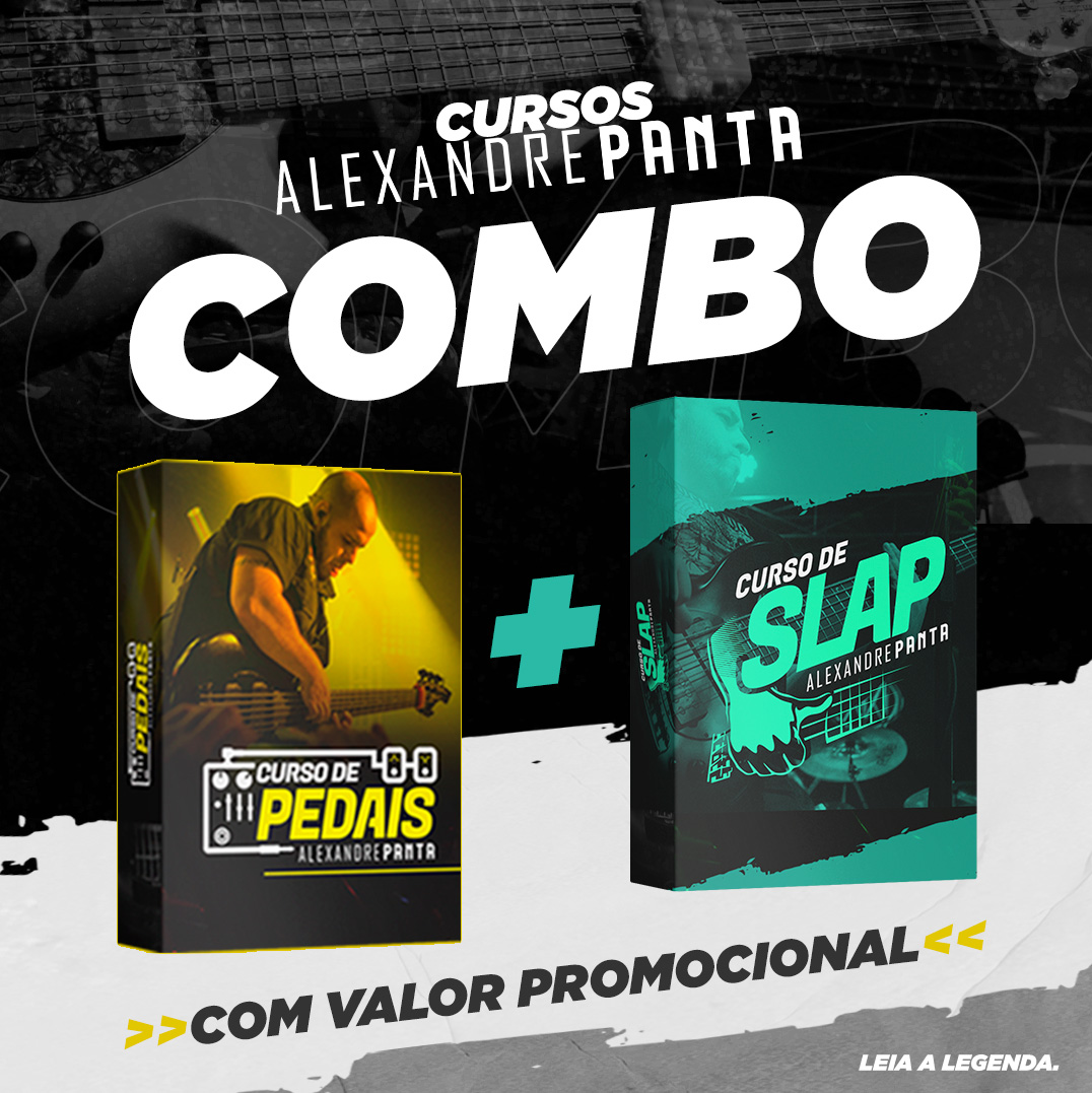 Combo 5 - Pedais + Slap