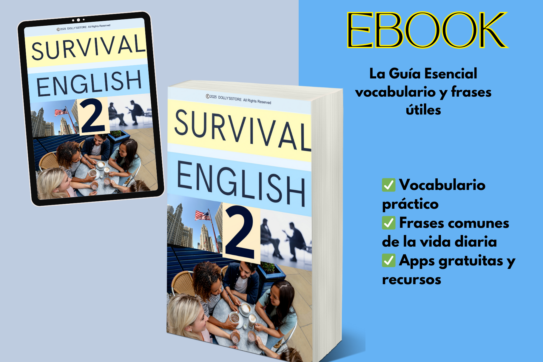 SURVIVAL ENGLISH 2 - Flavia Cossio | Hotmart