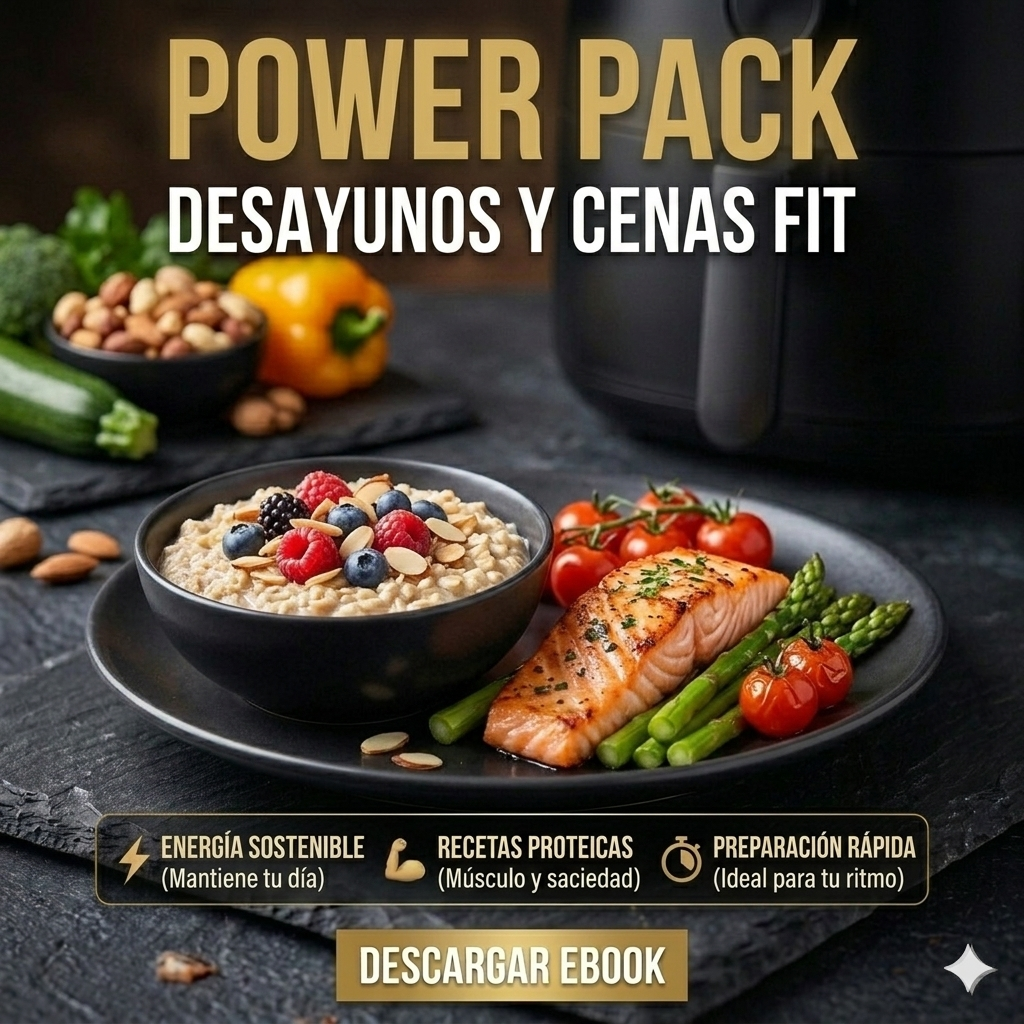 POWER PACK: 50 Recetas de Desayunos y Cenas Fit ⚡💪 | Hotmart