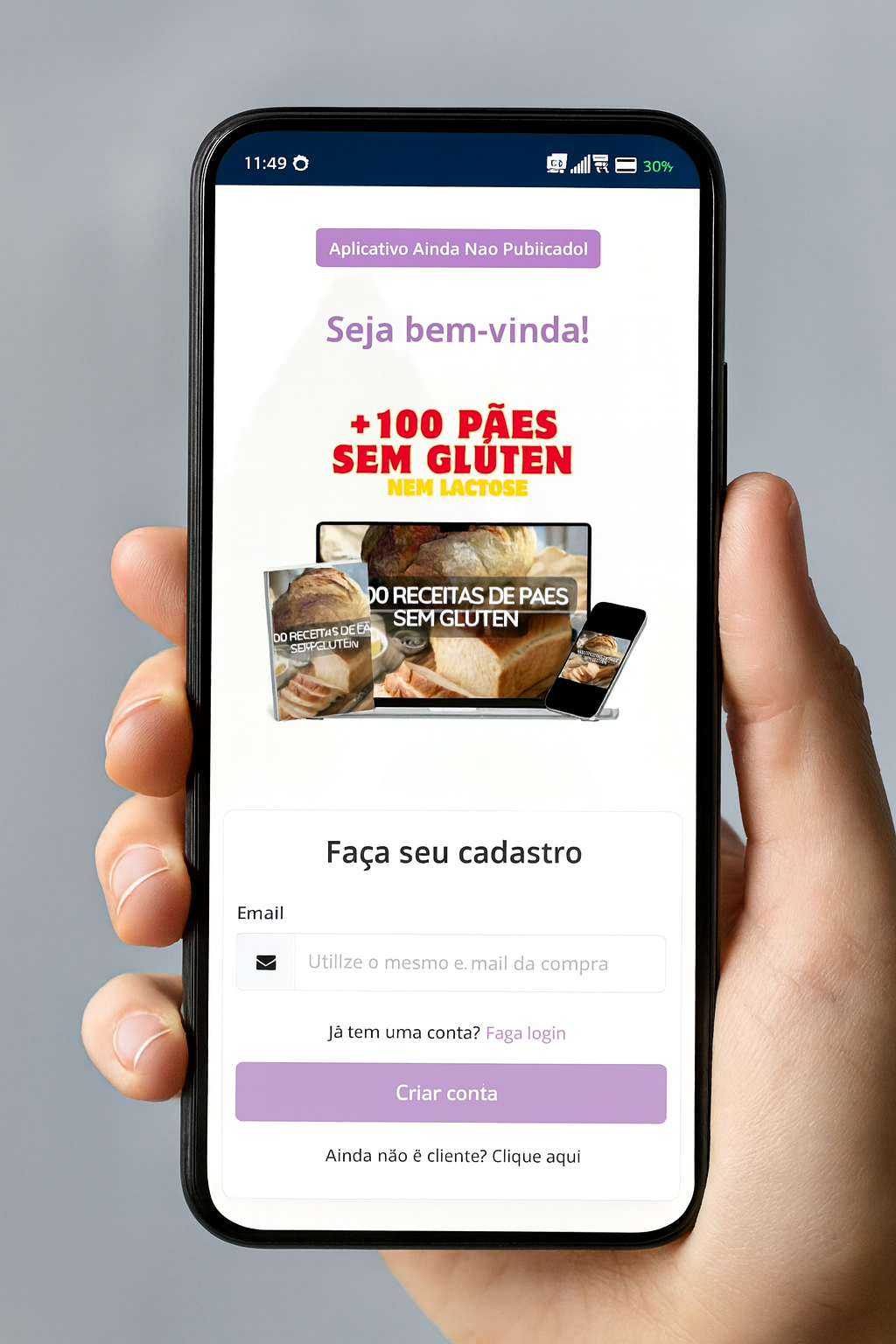 App - Comunidade da Chef. Maria Carvalho - Digital Programatic | Ho...
