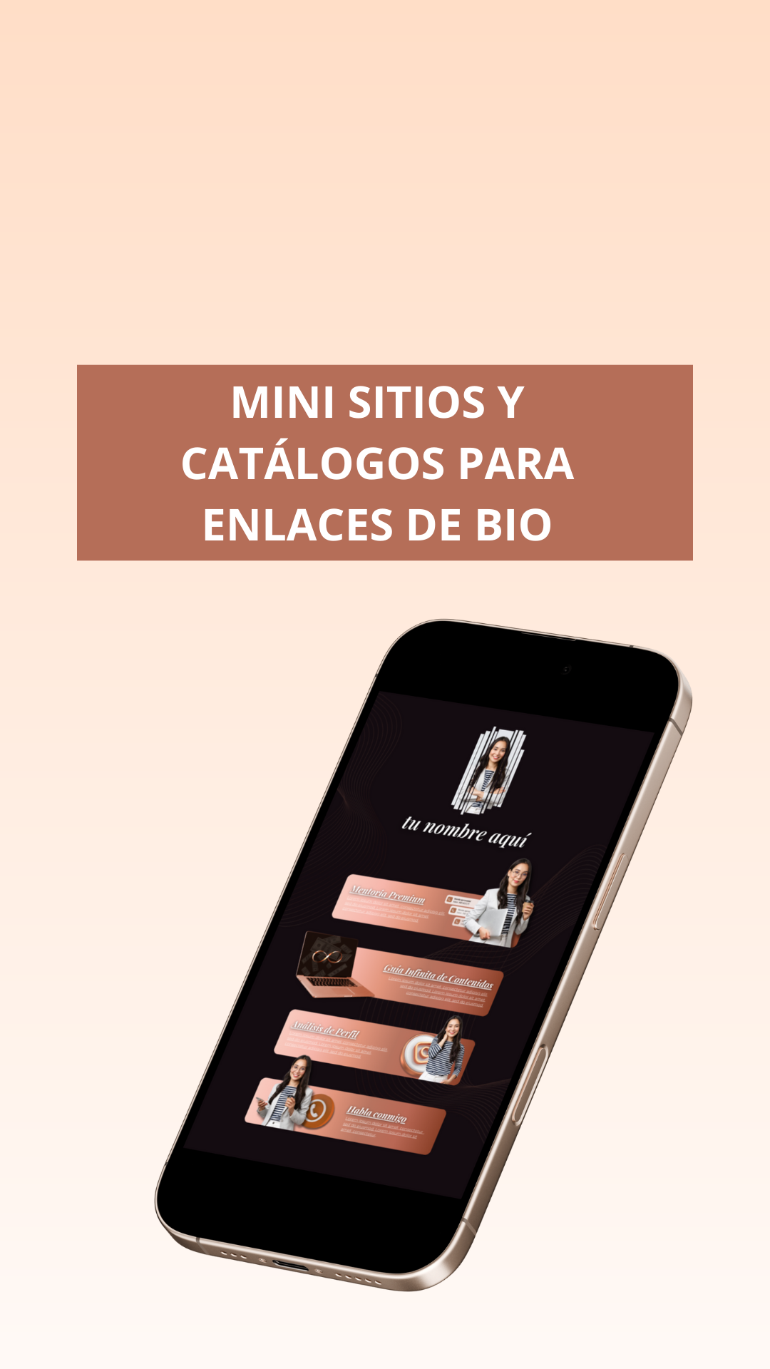 MINI SITIOS Y CATÁLOGOS PARA ENLACES DE BIO - Jully Gomes | Hotmart