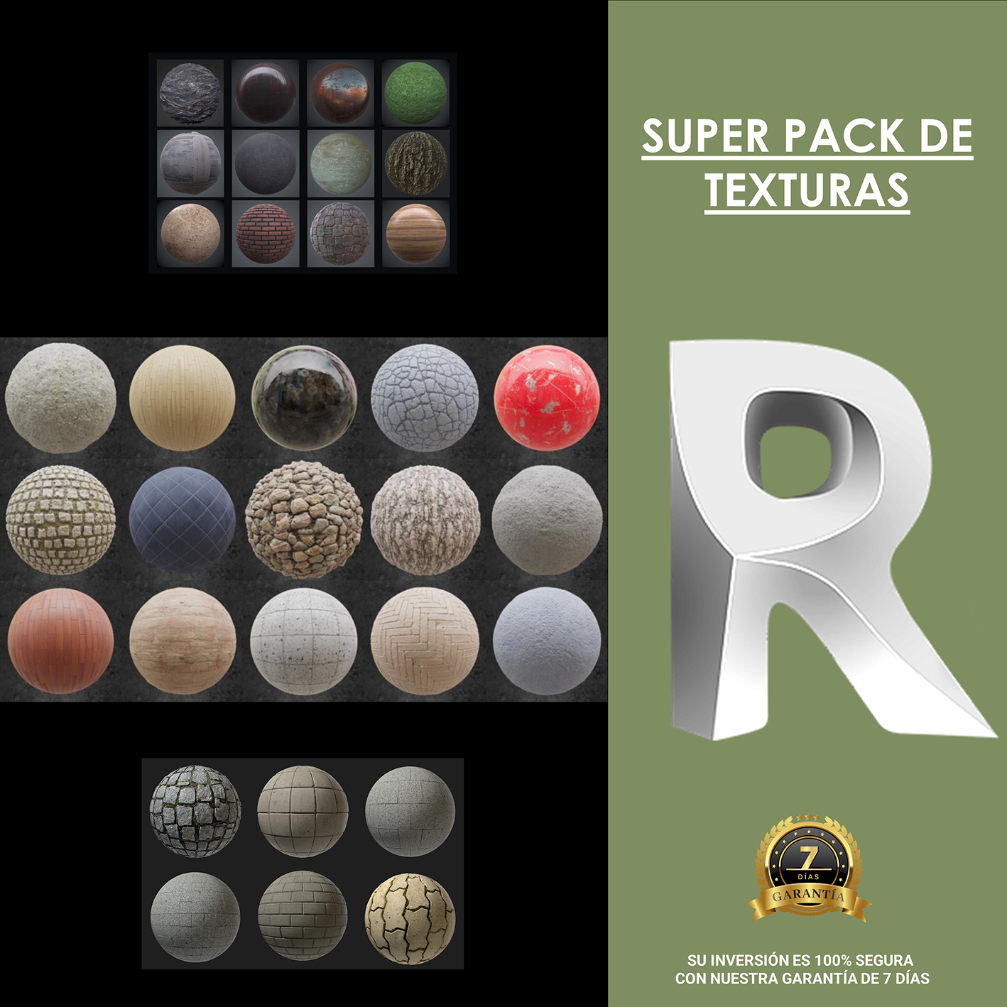 [Super Pack] TEXTURAS - Lehonell Dominguez | Hotmart