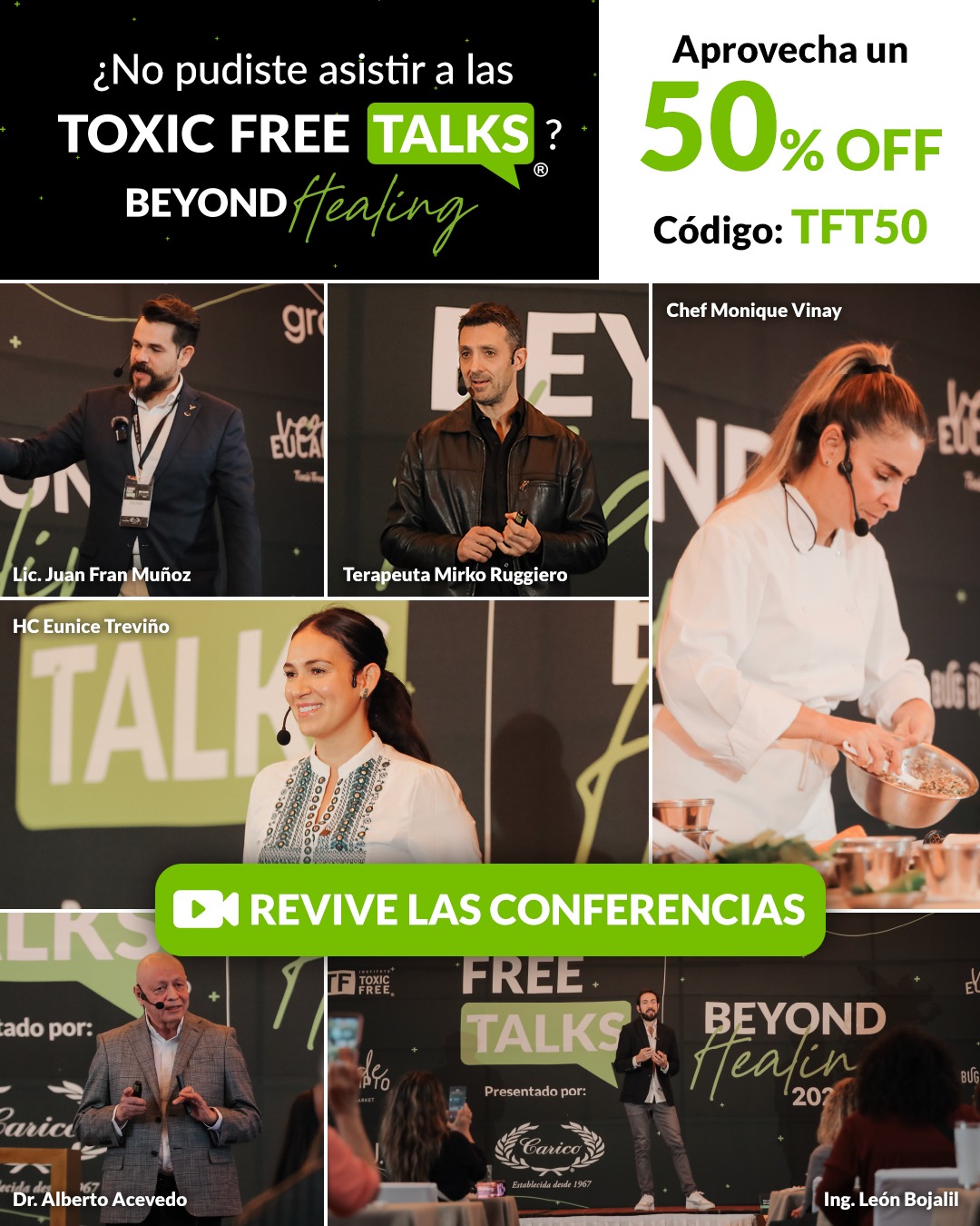 Conferencias Toxic Free Talks 2024 - INSTITUTO TOXIC FREE | Hotmart