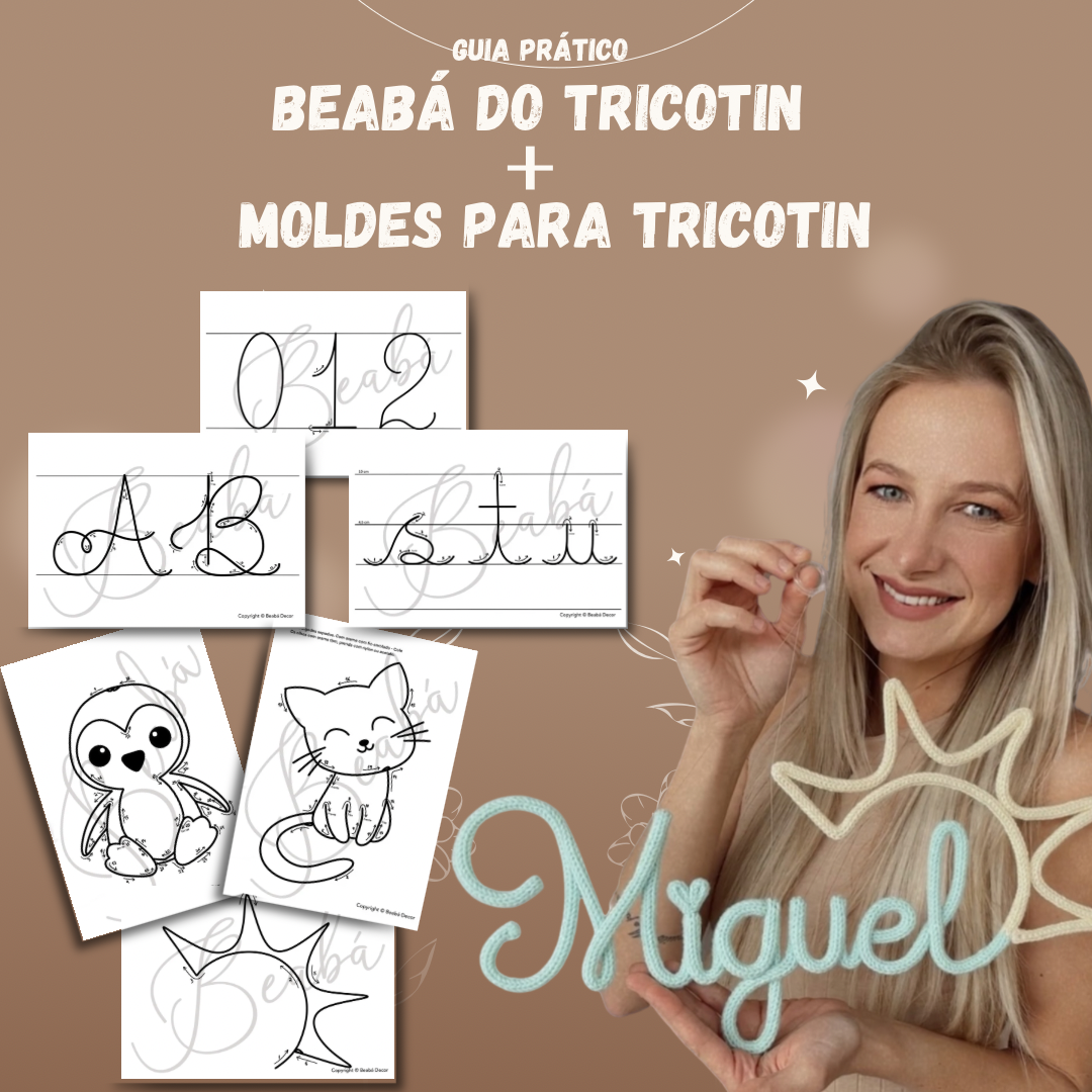 Corso Guida pratica - Beabá do Tricotin + kit modelli PDF - Italian...