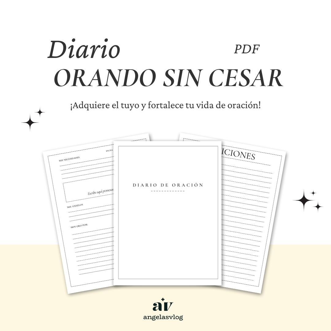 Diario orando sin cesar - Angela Patricia Salas Cobilla | Hotmart