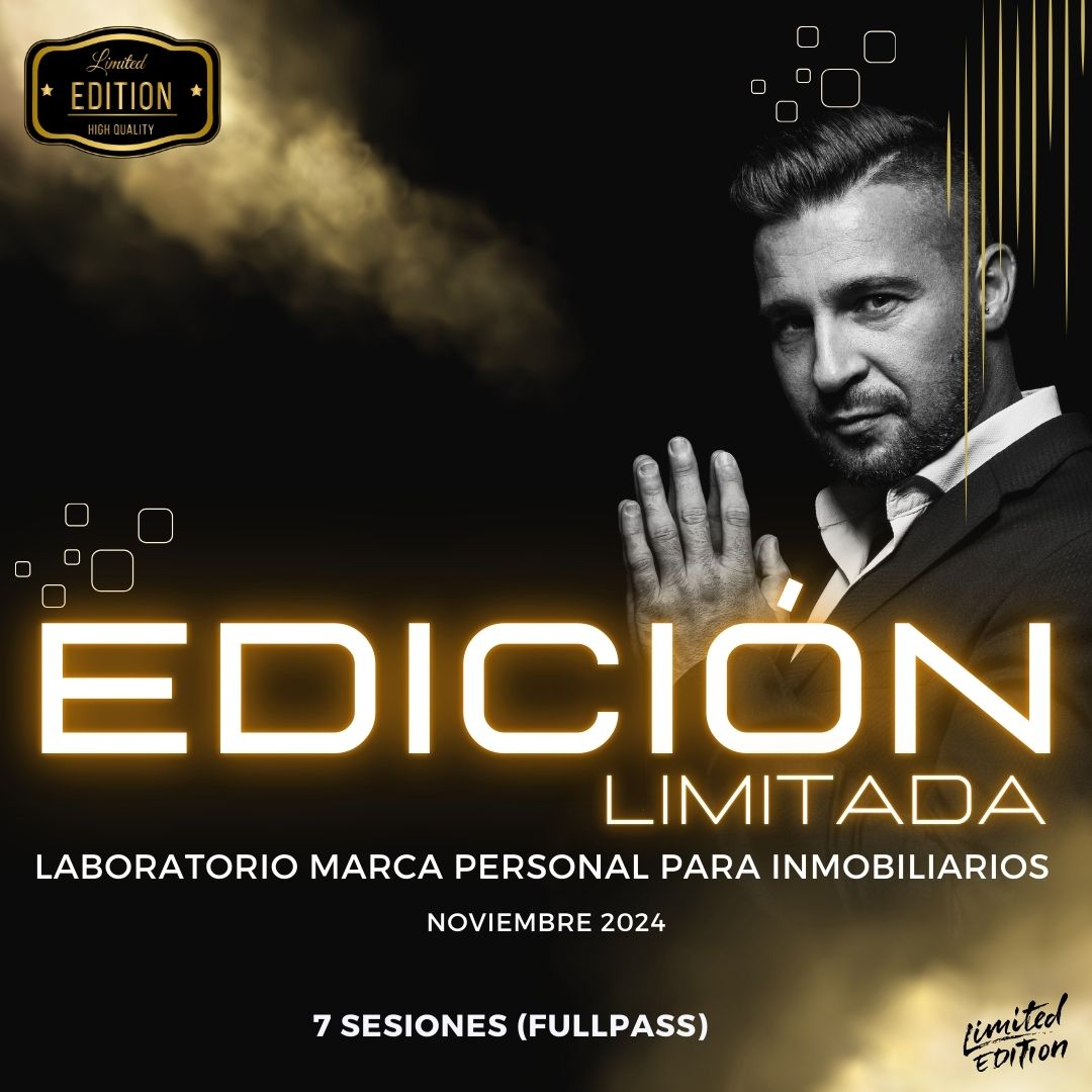 EDICIÓN LIMITADA - MARCA PERSONAL PARA INMOBILIARIOS - BrandingCent...