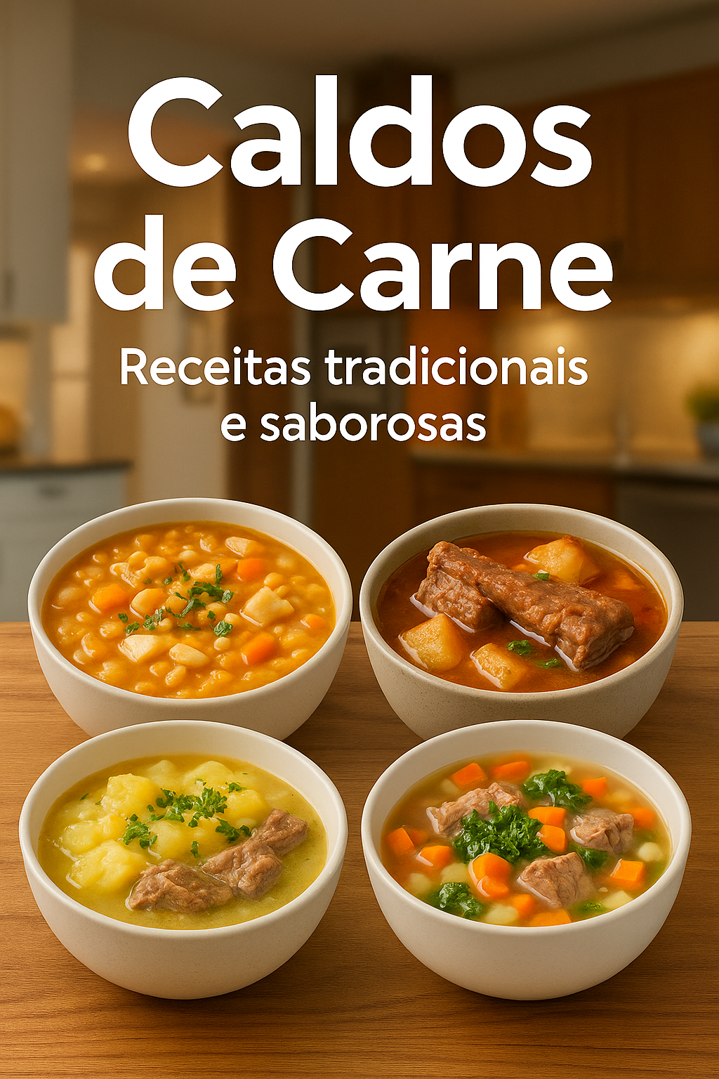 🍖 Caldos de Carne – Volume 3 🍲 Receitas tradicionais e saborosas ...