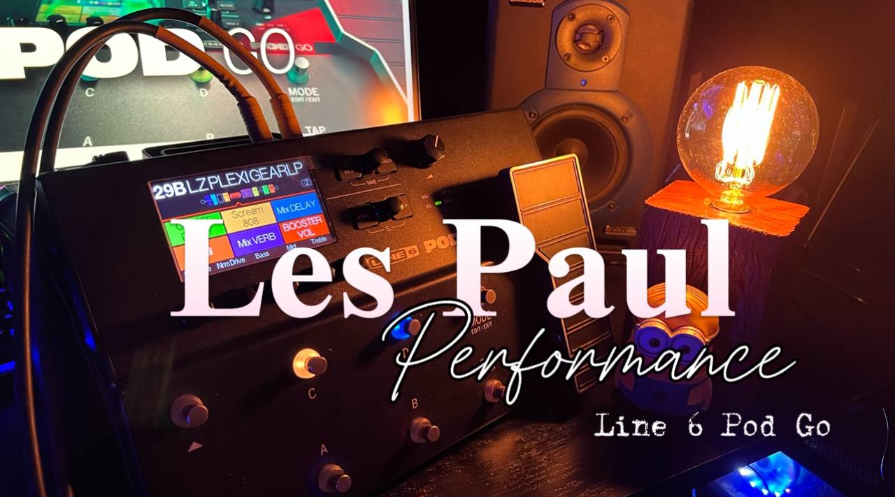 LINE 6 POD GO PACK DE PRESETS PERFORMANCE LES PAUL 8 TIMBRES EFICI...