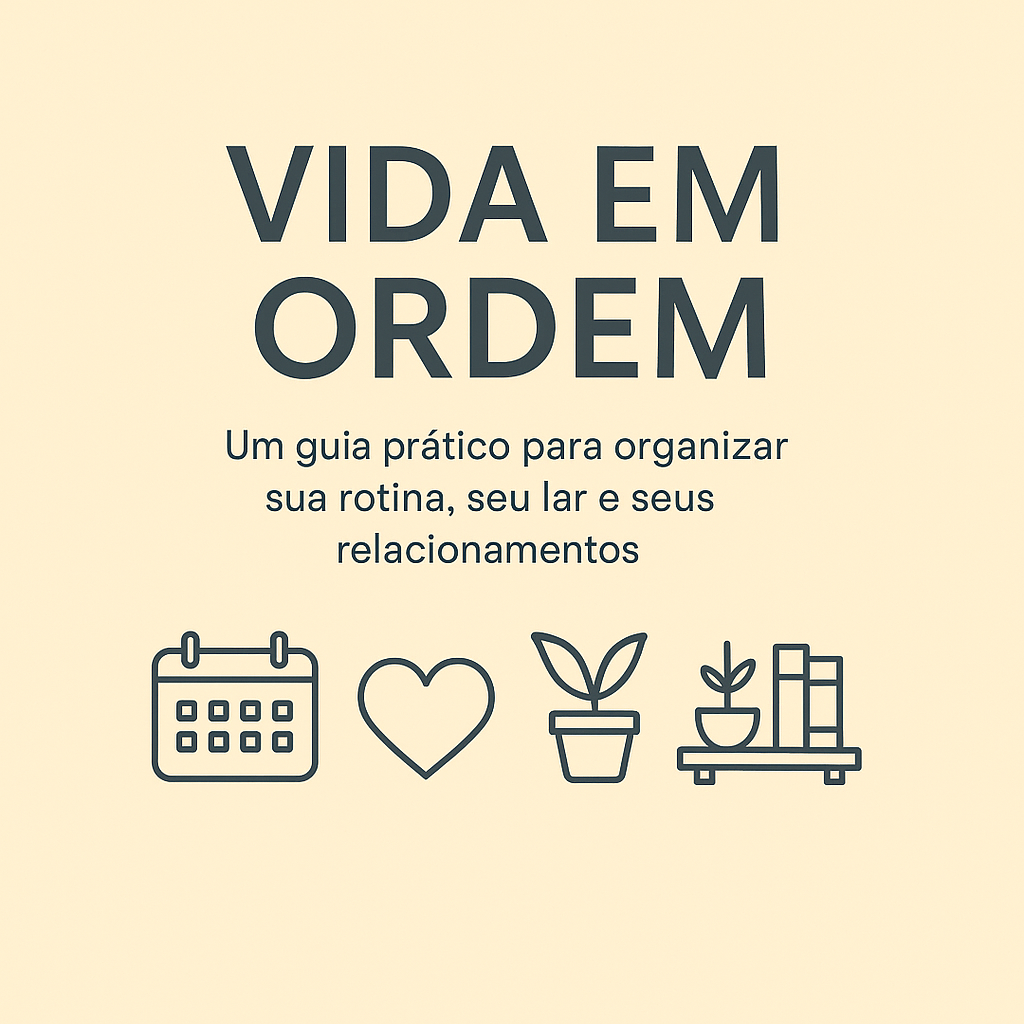 Vida em Ordem: Um Guia Prático para Organizar sua Rotina, seu Lar e...