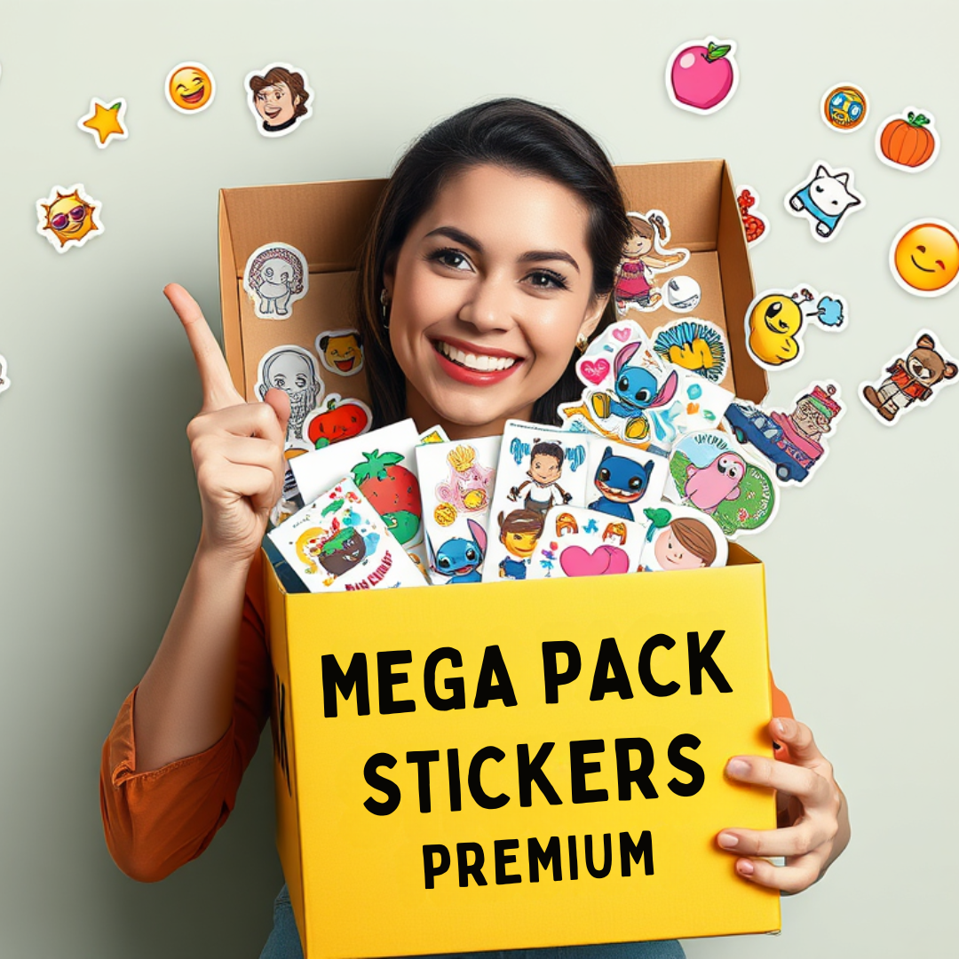 MEGA PACK STICKERS IMPRIMIBLES PREMIUM - AGENDAS PERSONALIZADAS PRO...