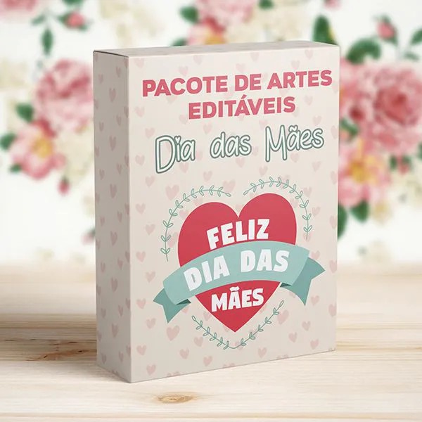 PACK ARTES ARTES DIA DAS MÃES 2023 EDITÁVEL ARTES CDR KIT EDITÁVEL ...