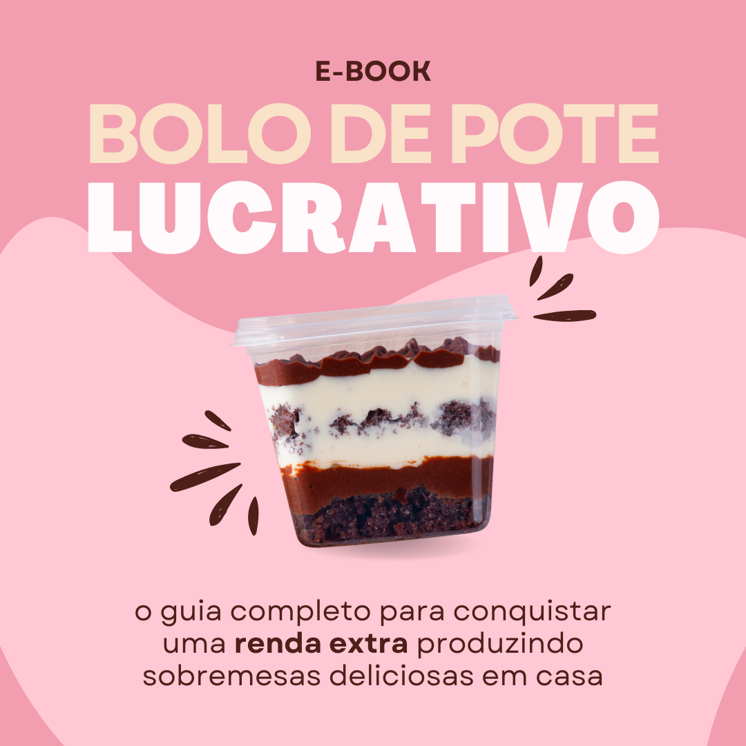 Bolo de Pote lucrativo Renda Extra - Amanda Aparecida dos Santos Vi...