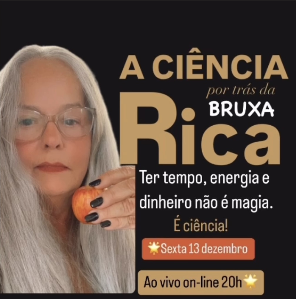 WorkShop Ciência da "Bruxa Rica" autor: Aida Pedrosa Treinamentos