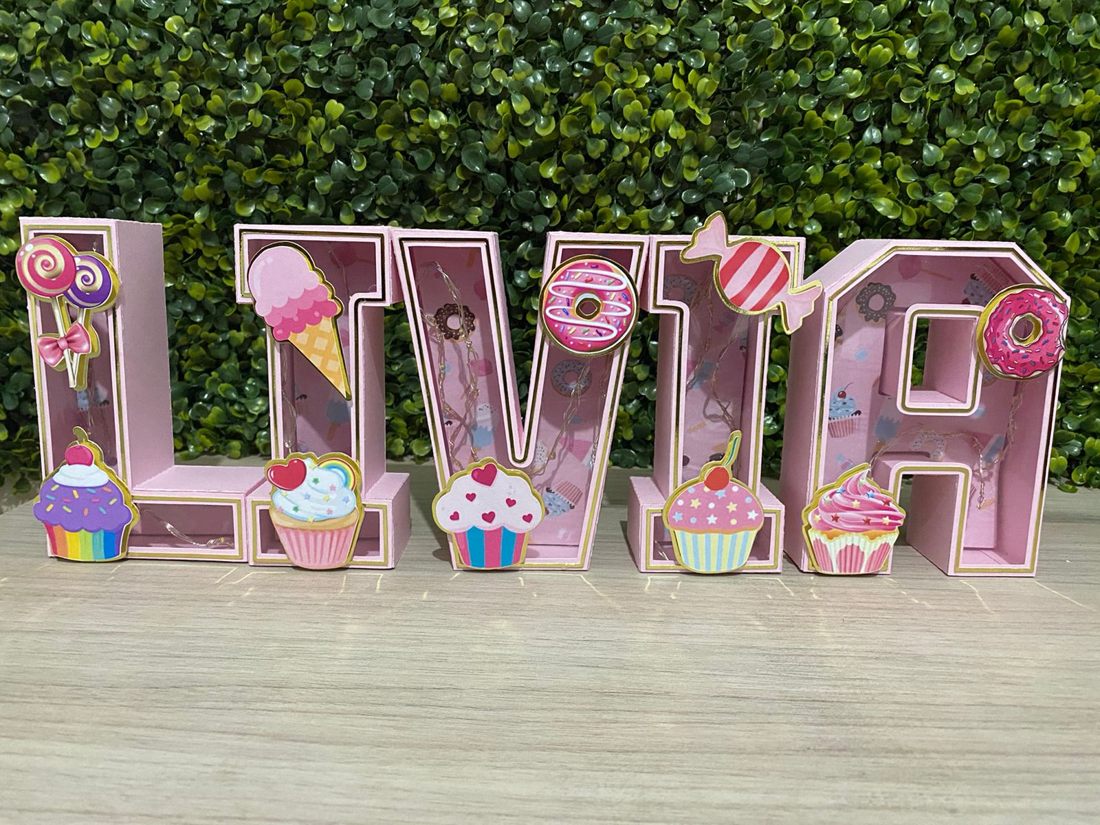 Curso letras 3D personalizadas com Luzes - Eliane | Hotmart