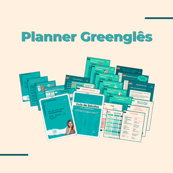 Planner Greenglês - Cronogramas de Inglês Técnico - Flavia Araujo F...