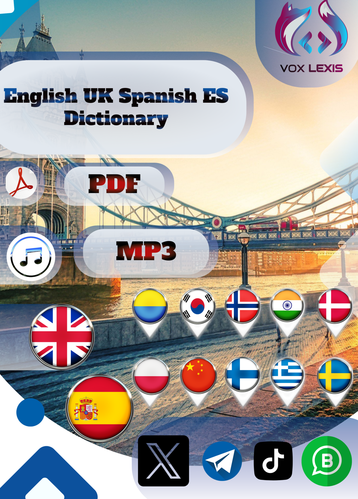 ENGLISH (UK) SPANISH (ES) DICTIONARY PDF MP3 VOX LEXIS