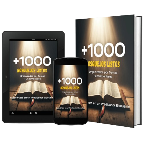 +1000 Bosquejos Poderosos Listos Para Predicar - MN EMPREENDIMENTOS...