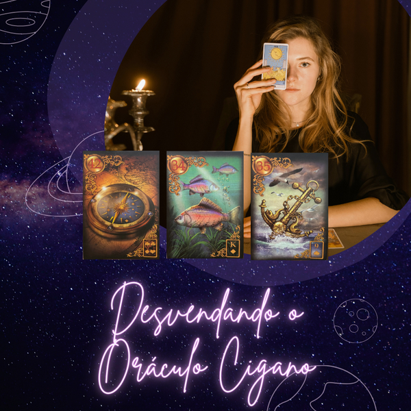 Desvendando o Oráculo Cigano: Curso de Leitura de Cartas - Cibele F...