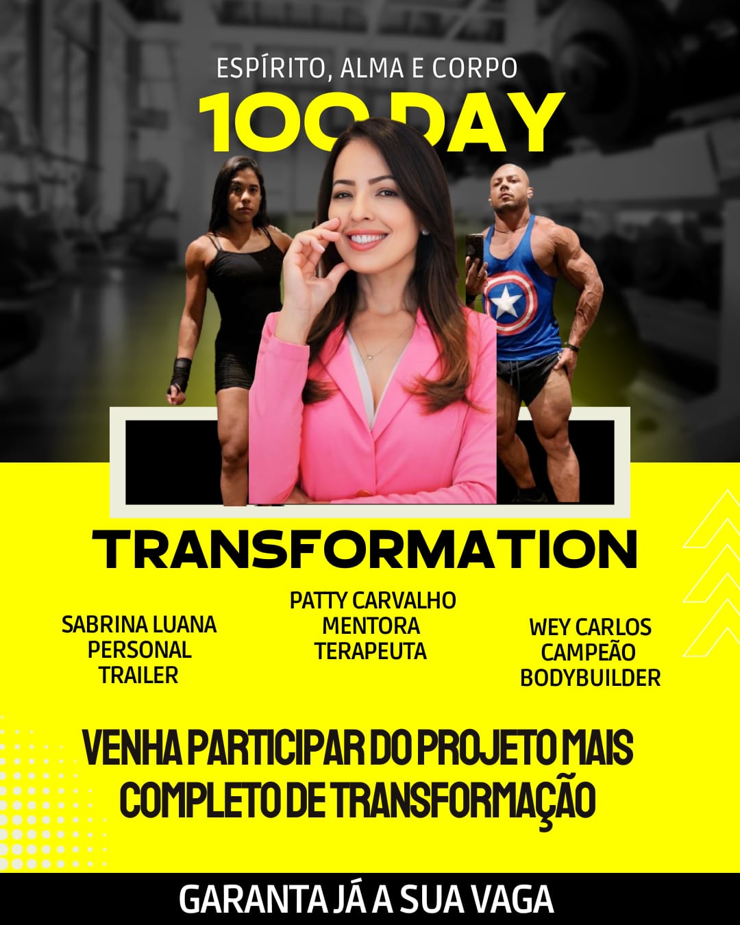 100 DAY TRANSFORMATION - Patricia Lourenço Carvalho | Hotmart