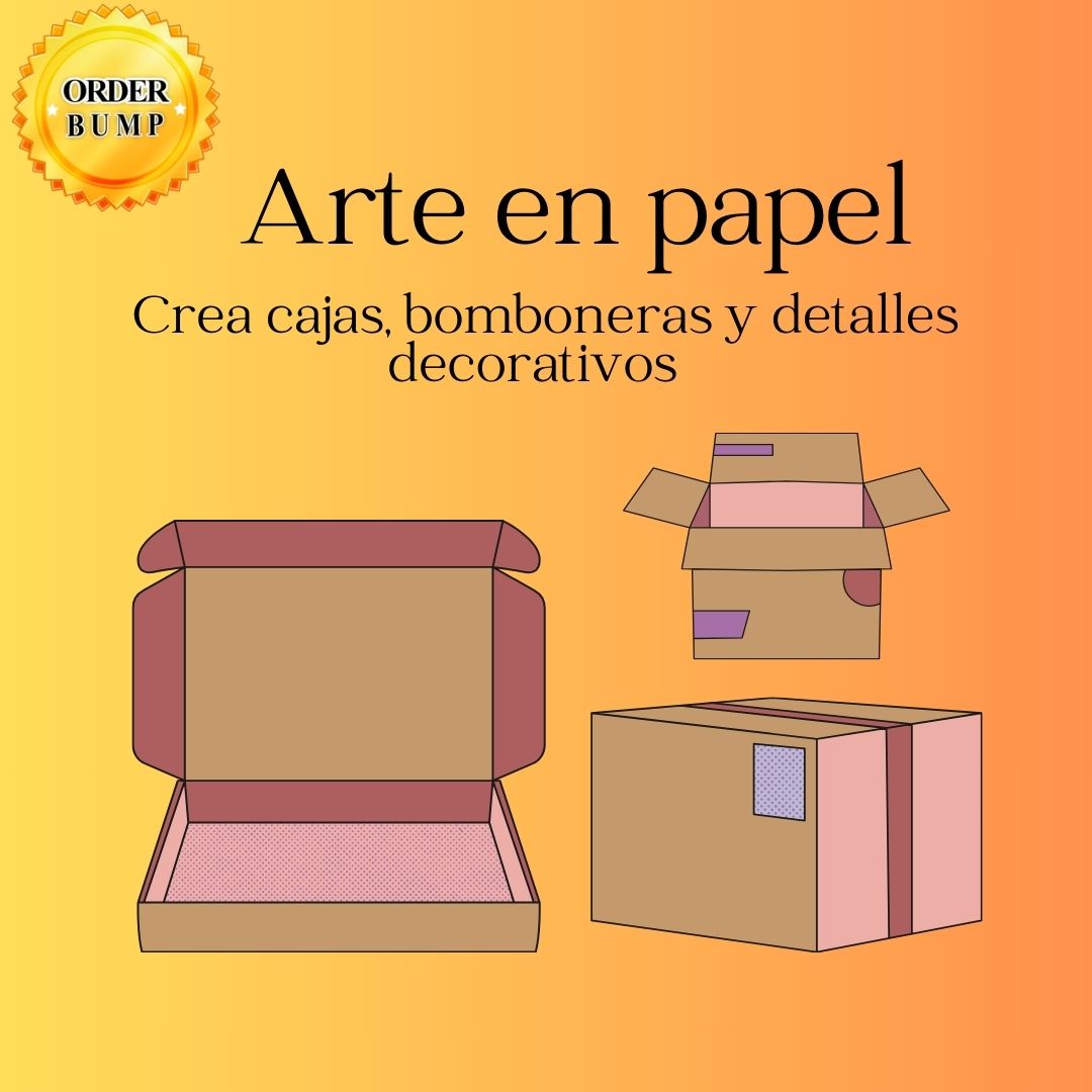 Arte en papel crea cajas, bomboneras y detalles decorativos - D...